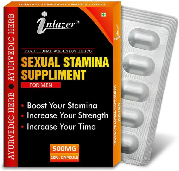 Inlazer Sexual Stamina Organic Pills Boost Sperm Count Maintains Male ...
