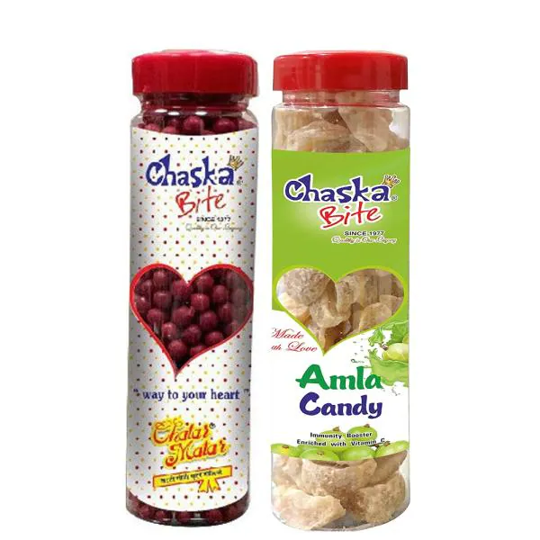 Chaska Bite Chatar Matar 250g Sweet Amla Candy Pouch Pack 200G - JioMart