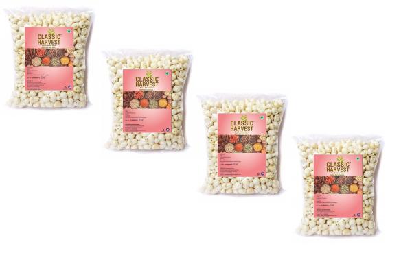 Nutrition Rich Organic Lotus Seed / Gorgon Nut Puffed Kernels / Phool ...