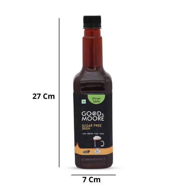 GOOD+MOORE IRISH COFFEE SUGAR-FREE SYRUP FOR COFFEES, AND BEVERAGES ...