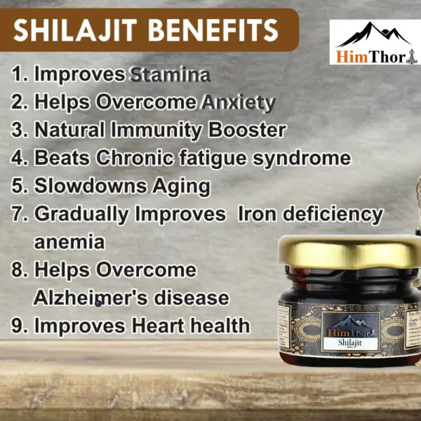 HimThor Premium Shilajit Resin - Shilajit For Men -Pure Ayurvedic Raw Shilajit Liquid - 20 Grams ...