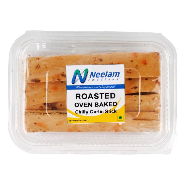 Neelam Foodland Roasted Oven Baked Chilli Garlic Stick, 100G - JioMart