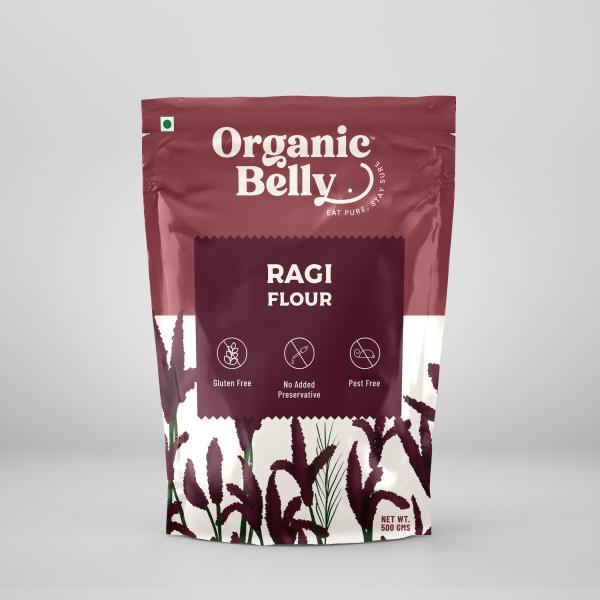 ORGANIC BELLY Ragi Flour (Pack of 3) - JioMart