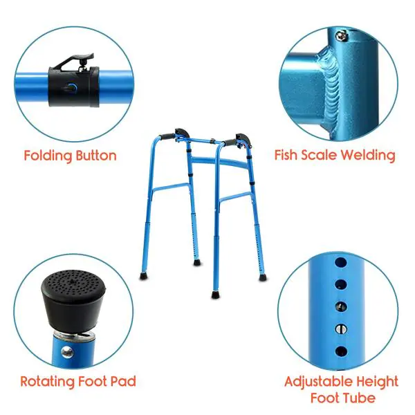 KosmoCare Premium Imported Light weight Step up Walker | Stairway ...