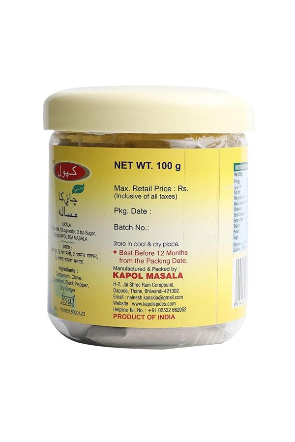 Kapol Tea Masala, 100 G - JioMart