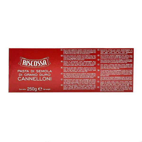 Riscossa Cannelloni Pasta 250g - JioMart