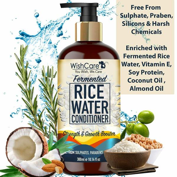 WishCare Fermented Rice Water Conditioner - Strength & Growth Formula ...