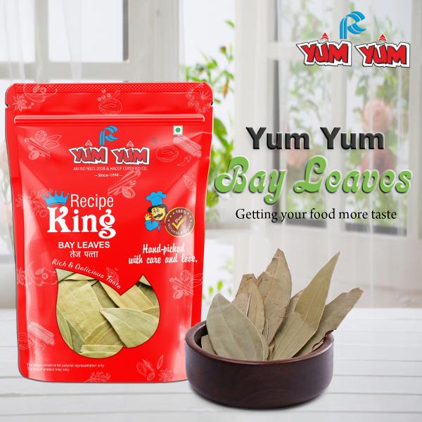 YUM YUM Recipe King, Bay Leaves / Tej Patta 100g (No Dust, Pure Leaf ...
