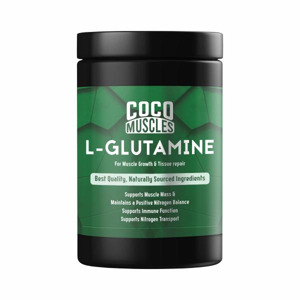 Coco Muscles L- Glutamine Powder 5000 mg (300 gm.) - JioMart