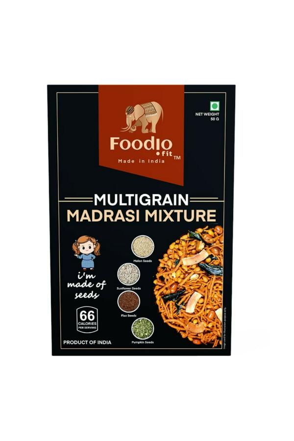 Foodio.fit Multigrain Madrasi Mixture - 50 gm - JioMart