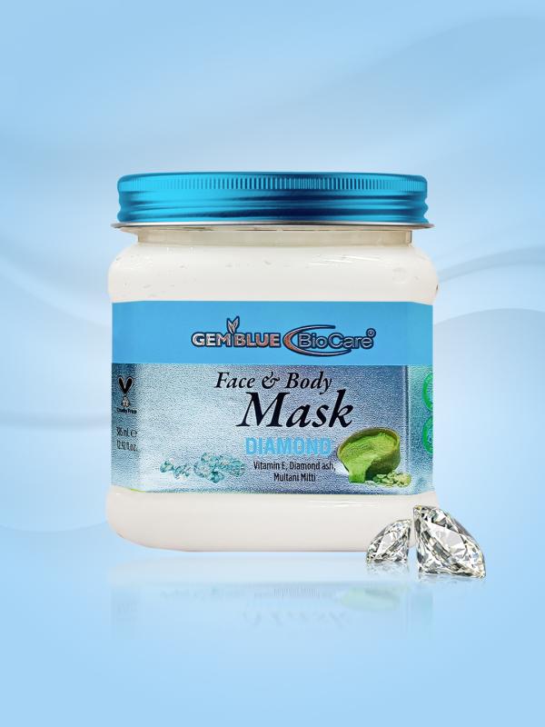 Gemblue Biocare Diamond Face and Body Mask, 385ml - JioMart