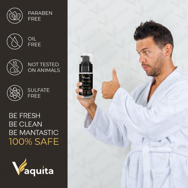 Vaquita Secret Marine Fragrance Natural Foaming Intimate Wash for Men ...