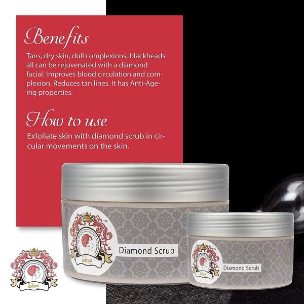 Indrani Diamond Scrub 300g For Effective In Removing Deep-Seated ...