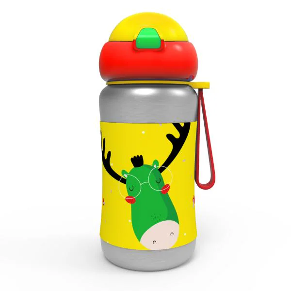 Rabitat Sport Sipper Stainless Steel Bottle - Coolest Kid Ever - JioMart