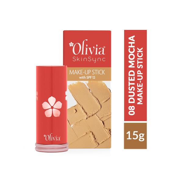 Olivia Instant Waterproof Seamless Makeup Stick SPF 25 Dusted Mocha 09 ...