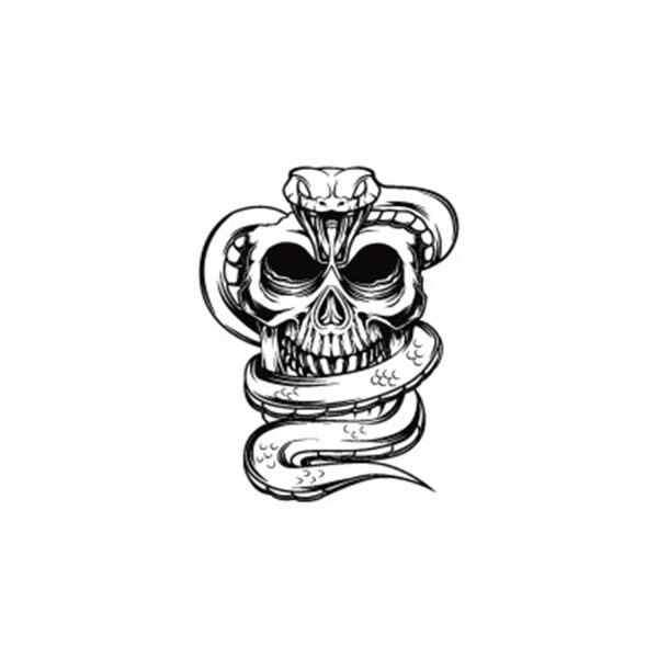 SIMPLY INKED Evil Temporary Tattoo, Designer Tattoo for all (Evil ...