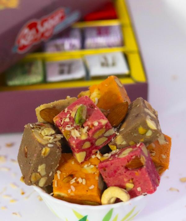 Ras Sagar Sweets Mix Dryfruit (Almond, Cashew, Pistachios, Dates) Bite ...