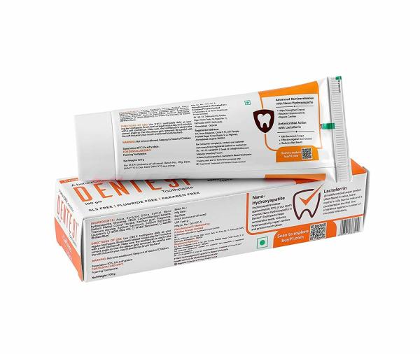 Dente91 Coffee & Mint Toothpaste Strengthen Enamel,Repair Cavities,Free ...