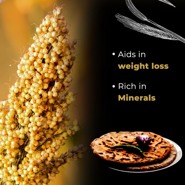 8AM Jowar Flour (sorghum Millet), Natural Gluten Free, Low-Carb Flour ...