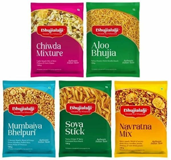 Bhujialalji Bikaneri | Aloo bhujia | Khatta meetha | Navratna mix ...