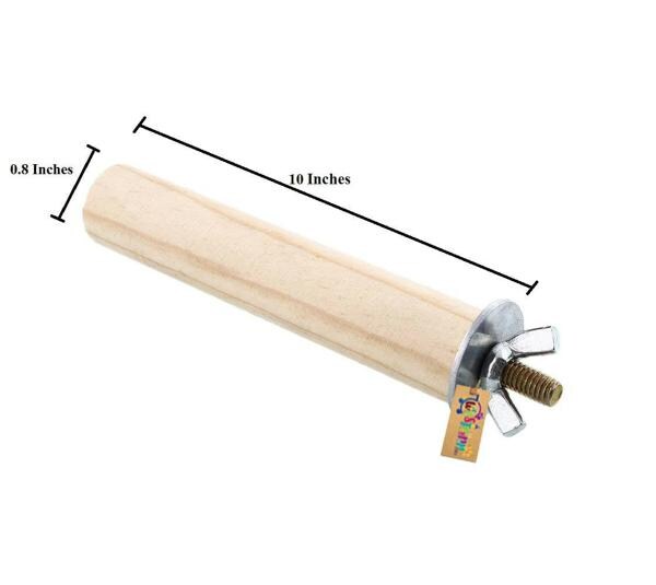 Western Era Perch Stand Bird Toy (Medium And Large Birds) (10 Inch ...