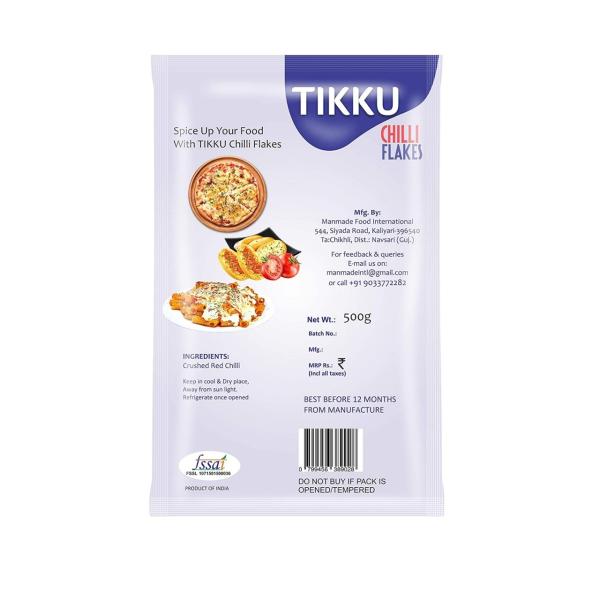 Tikku Chilli Flakes 500g - JioMart