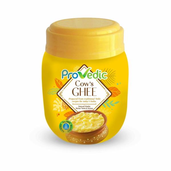 ProVedic Pure Desi Ghee 1000ml PET Jar + Cow Ghee 500ml | Pack of 2 ...