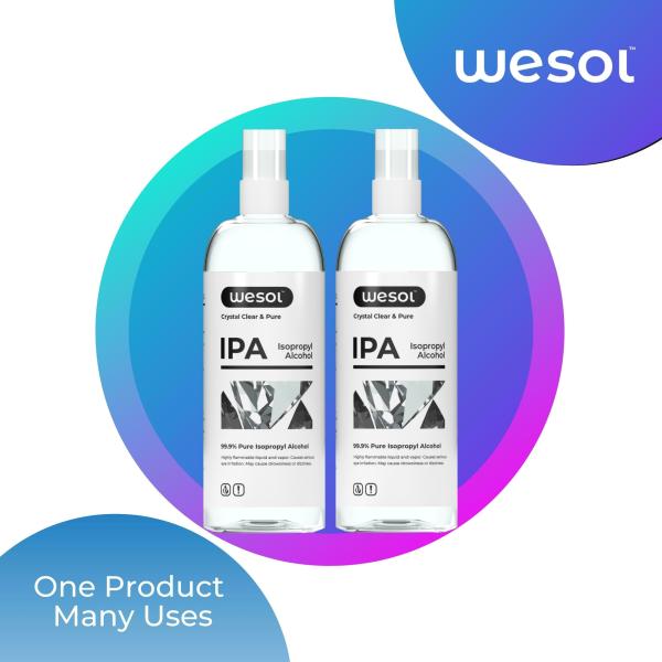 Wesol Ipa Isopropyl Alcohol Spary 100 Ml(Pack Of 2) - JioMart