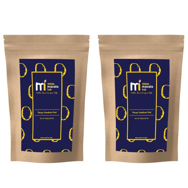 Mina Dhal Rice Powder / Paruppu Sadham Podi 100gm Pack of 2 - JioMart