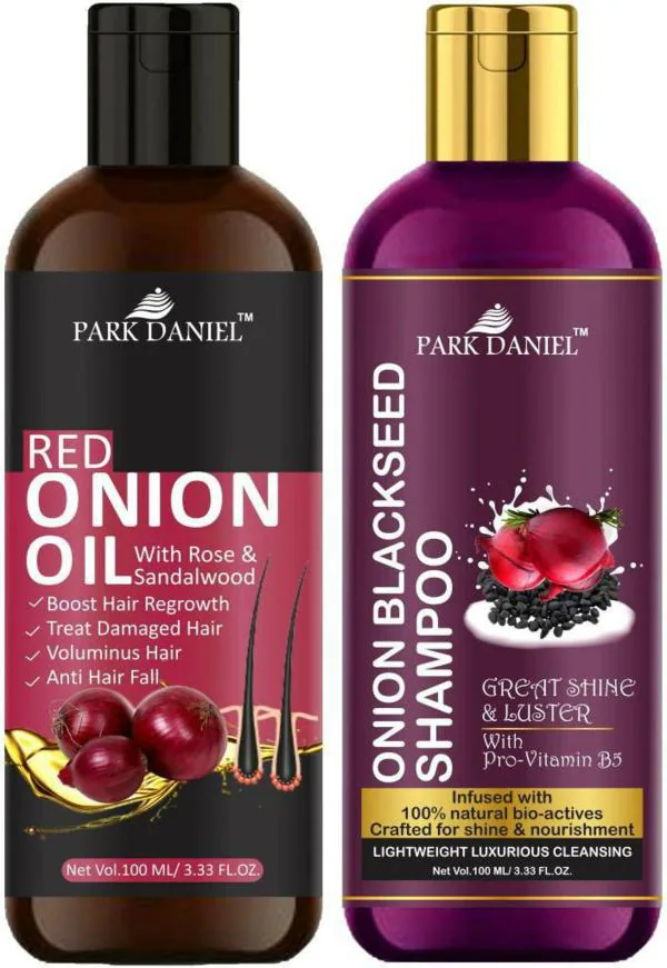 Park Daniel Premium Red Onion Oil And Onion Blackseed Shampoo, 100 Ml ...
