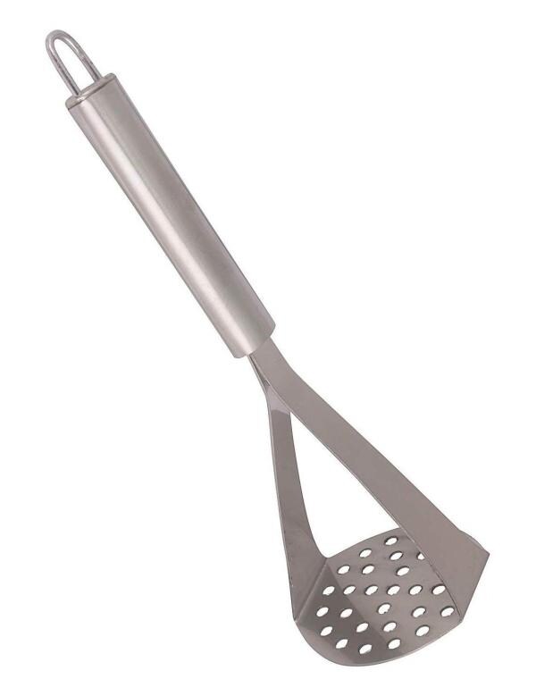 BLUE WONDER Stainless Steel Big Potato Masher With Multipurpose Big ...