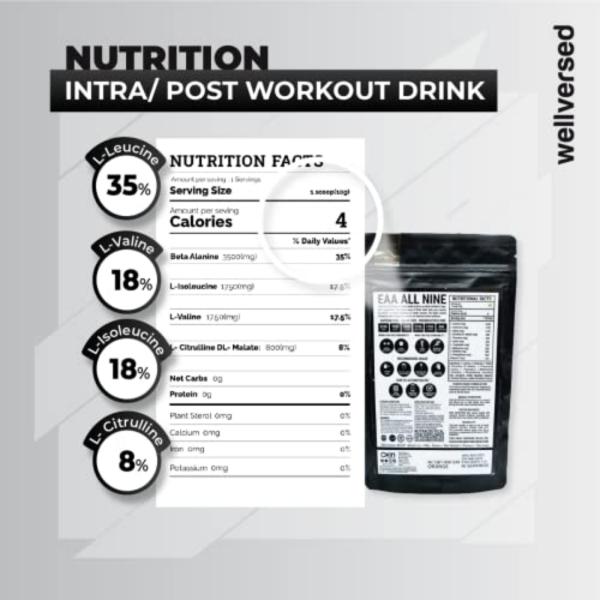 Oxin Nutrition Eaa 200 G Essential Amino Acids Intra Workout, post ...