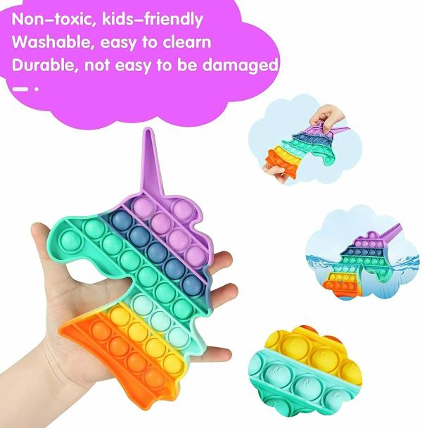Enorme Push Pop it Fidget Toy Game, Bubble Sensory Toy For Kids and ...
