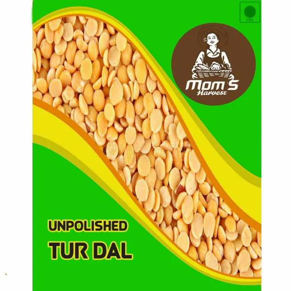 MOM'S HARVEST Organic Tur Dal Unpolished 1.8 KG - JioMart