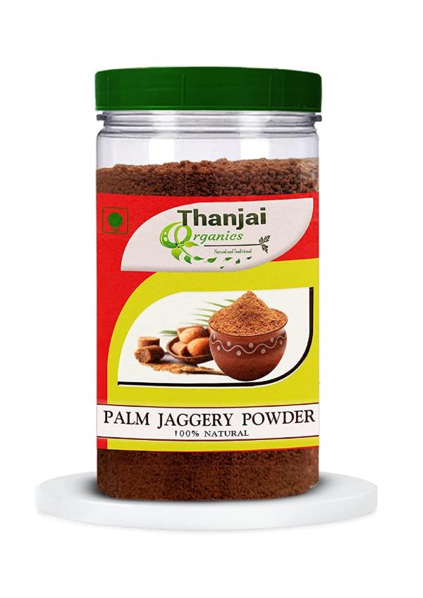 Thanjai Organics Palm Jaggery Powder | Natural and Unrefined ...