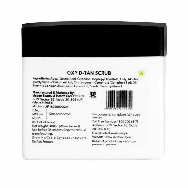 Sara Professional D-Tan Scrub - JioMart