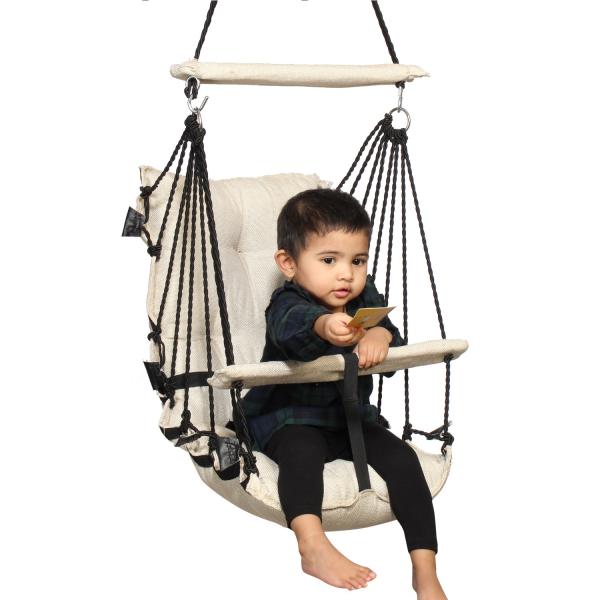 Wishing Clouds Swing for Baby, Uyyala for Kids 1-5 Years (Piccolo Jute ...