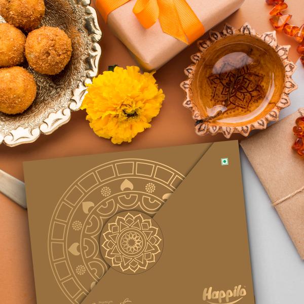 Happilo Dry Fruit Celebrations Gift Box Saturn 500g - JioMart