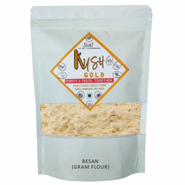 Pure & Natural Gram Flour / Besan / Chana Atta (500g) - JioMart