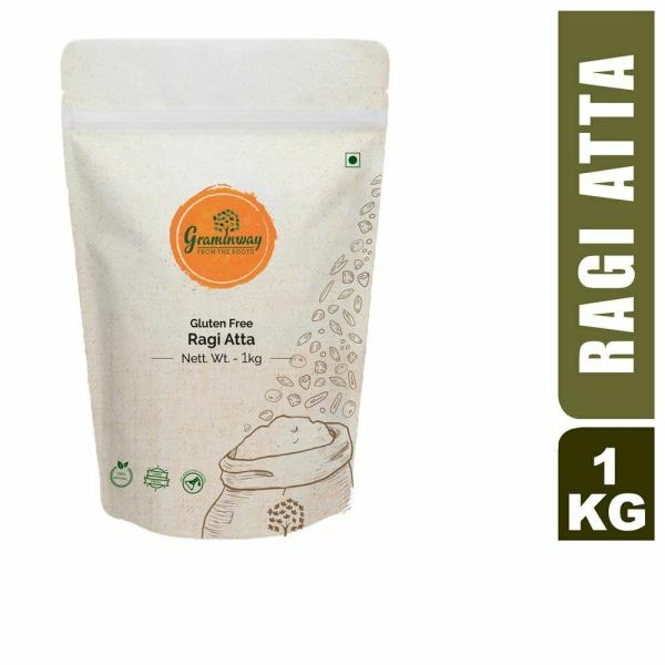 Gluten Free Ragi Atta 1Kg Pack of Two - JioMart