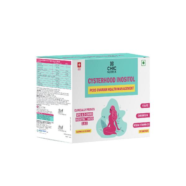 Chicnutrix Cysterhood Inositol - PCOS Ovarian Health Management ...