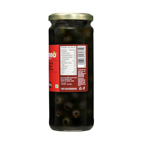 Neo Pitted Black Olives 430g & Sliced Black Olives 430g - Combo Pack (430g x 2 Units) - JioMart