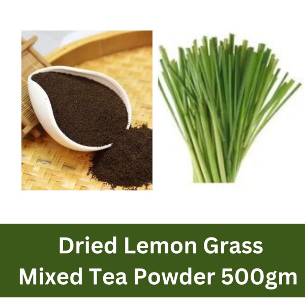 OveeGlobal Natural Lemon Grass Mixed Tea Powder ( Gavti Chaha ) 500gm ...