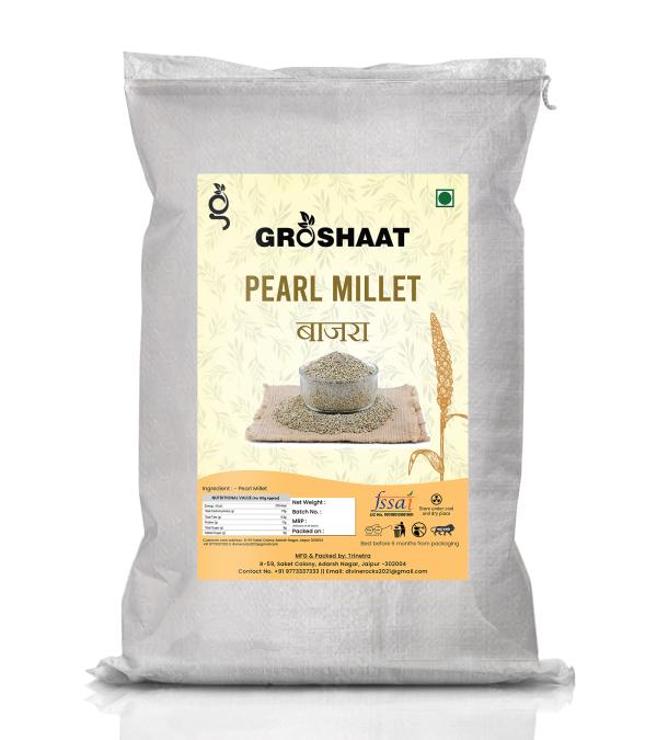 Groshaat Bajra Sabut (Pearl Millet Whole) 20Kg Packing - JioMart