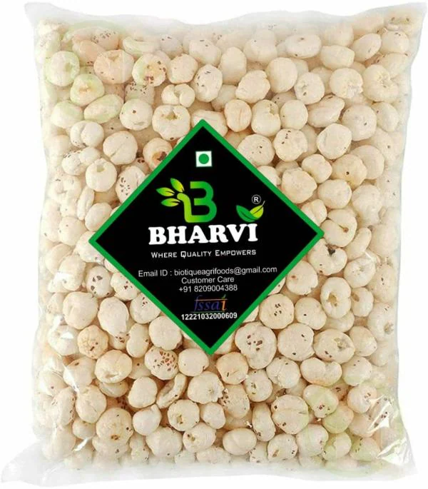 Bharvi Lotus Seeds)(Phool Makhana) - 1kg | Pop/Gorgon Nuts Puffed ...