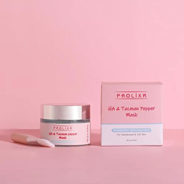 Prolixr Rehydration Mask And Brush Applicator All Clay 60 g, (Combo Of ...