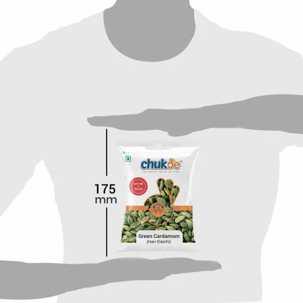 Chukde Spices Hari Elaichi Sabut | Green Cardamom Whole (50 Gram) - JioMart
