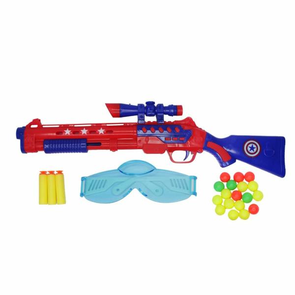 INAAYA Shooting Gun Toy for Kids Gift Item for Kids Boys Multicolor ...