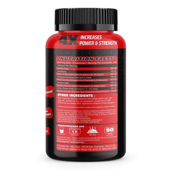 Wild Buck Hyper Bulk, 90 Capsules - JioMart