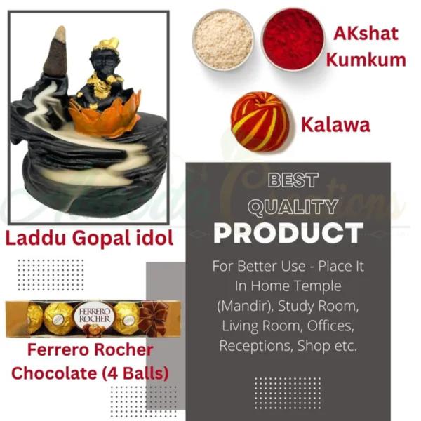 Almoda Creations Lord Shiva Smoke Backflow Cone Incense Holder ...